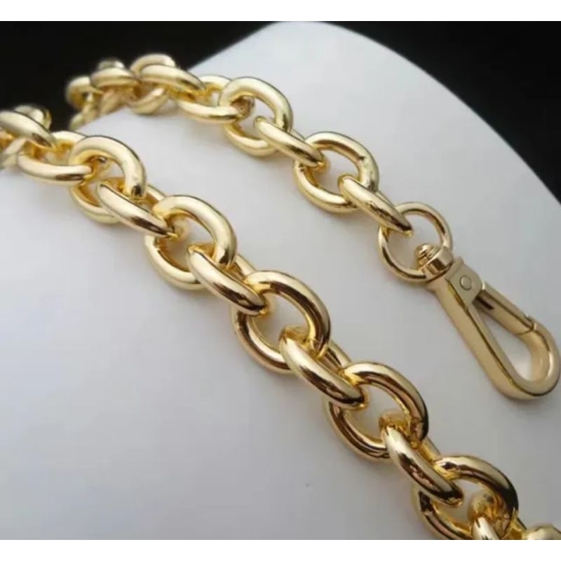 Jual RANTAI TALI TAS RANTAI BESAR PERMETER TERMASUK KAITAN | Shopee ...