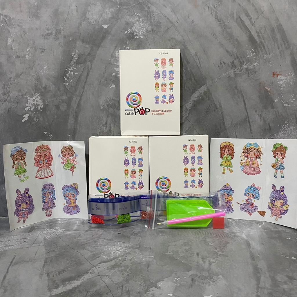 Jual Stiker Diamond Painting Mini DIY Mainan Edukasi Menggambar ...