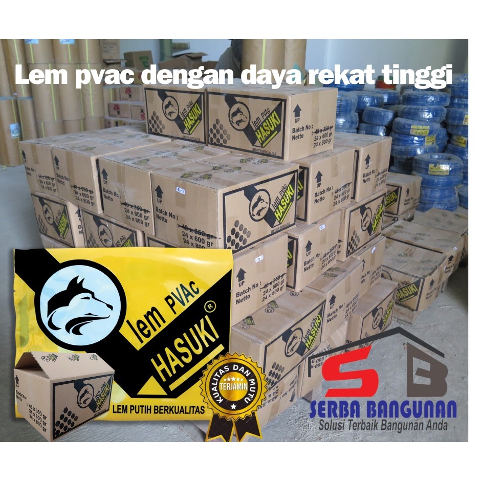 Jual Hasuki Lem Kayu 350gr Super Lengket | Shopee Indonesia