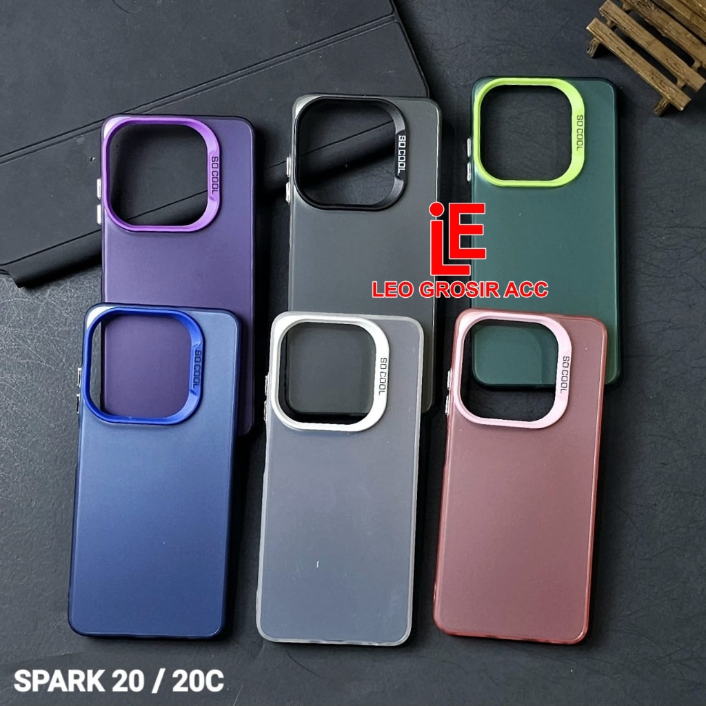 Jual TECNO SPARK 20 CASE SOCOOL CASE IMD HYBRID PLATE HOLOGRAM TECNO ...