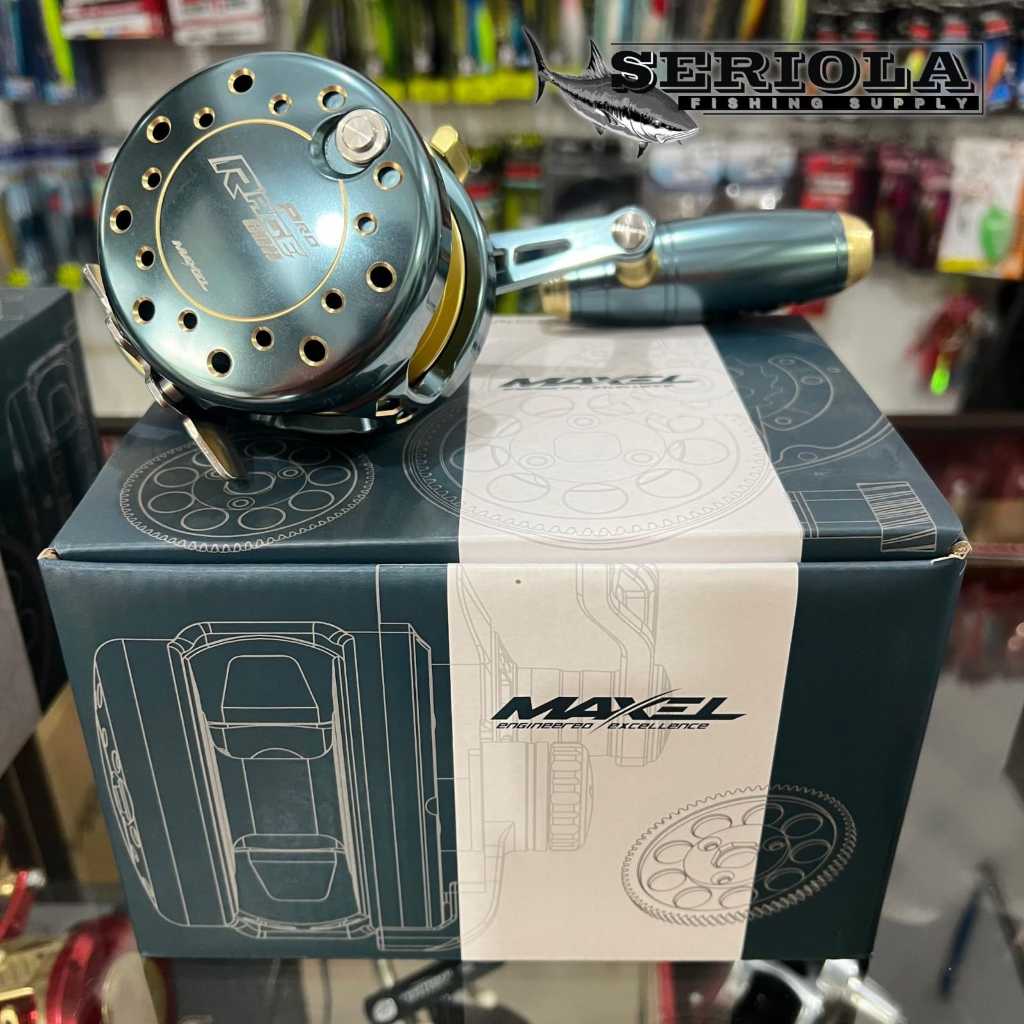 Jual REEL MAXEL RAGE PRO 60H | Shopee Indonesia