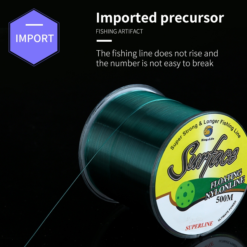 Jual BingoLife Fishing Line Jerman Tahan Aus Tali Pancing Mulus Senar ...