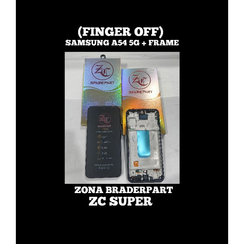 Jual LCD SAMSUNG A54 5G + FRAME ZC SPAREPART ORIGINAL QUALITY | Shopee ...