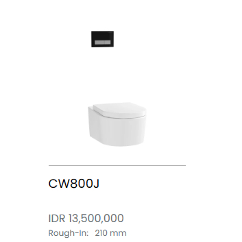 Jual Closet Kloset duduk TOTO Single Bowl Wall Hung Toilet Kualitas1 ...