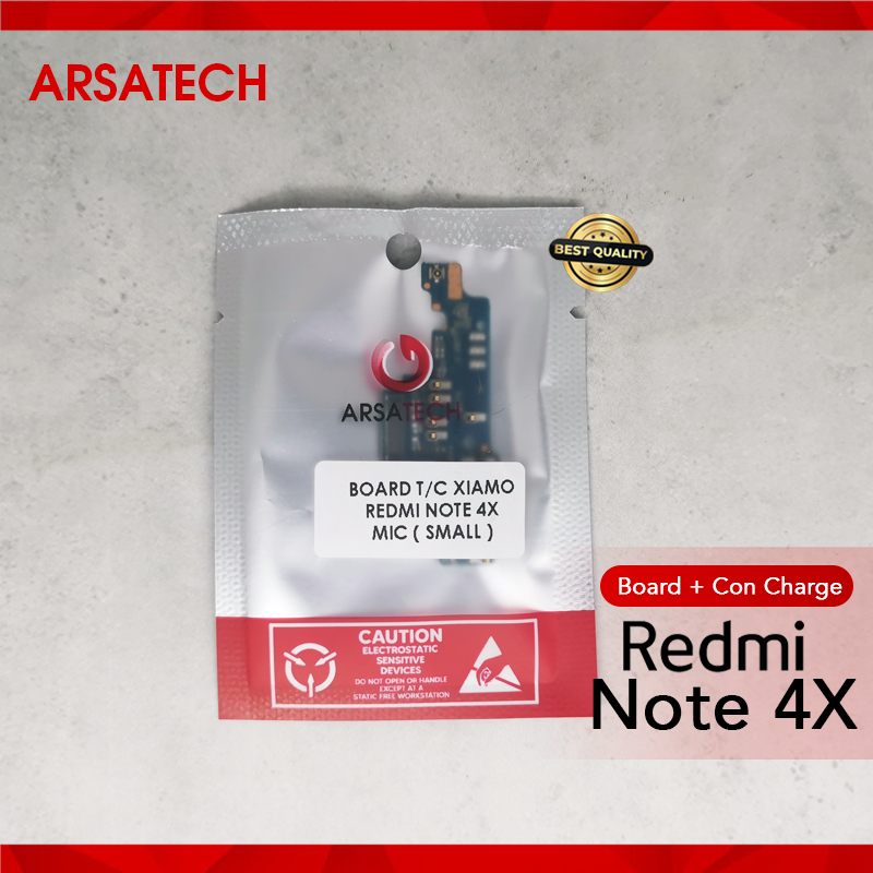 Jual Board + Con Charge Xiaomi Redmi Note 4X + Mic ( Small ) | Shopee ...