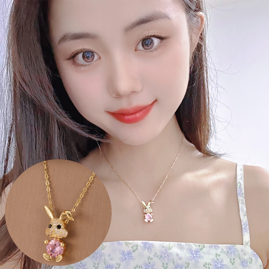 Jual [ Bayar Ditempat ] Terbaru Kalung Wanita Rantai Emas Liontin ...