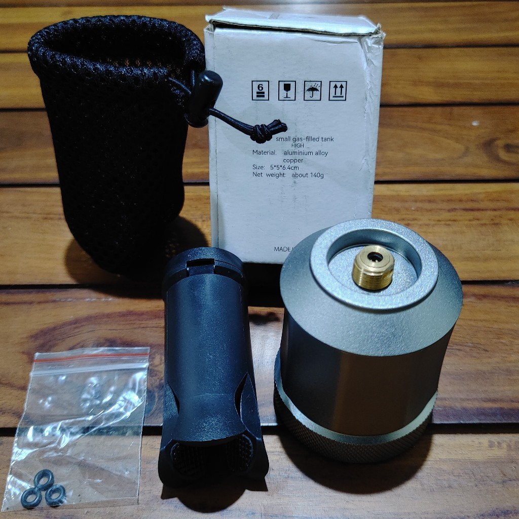 Jual Mini Tabung gas camping Ultralight Fuel gas Canister 35gr | Shopee ...