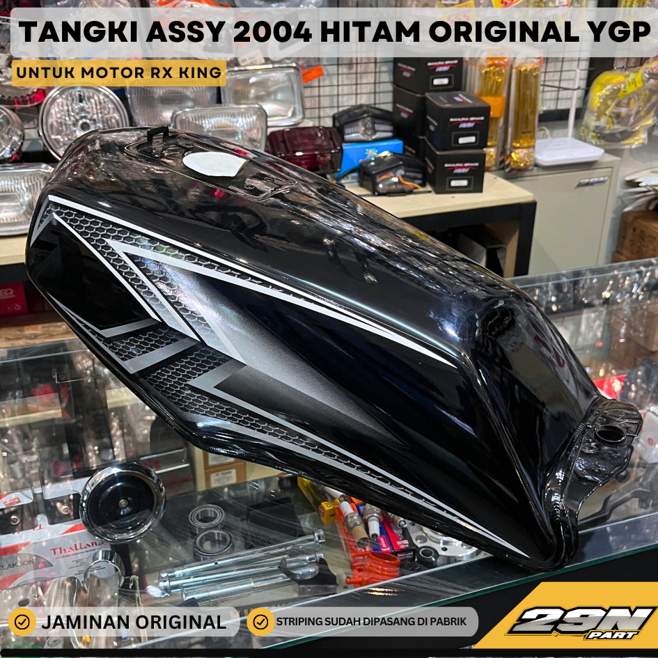 Jual TANK TANGKI 2004 HITAM ASSY SET KOMPLIT RX KING RX-KING ORIGINAL ...