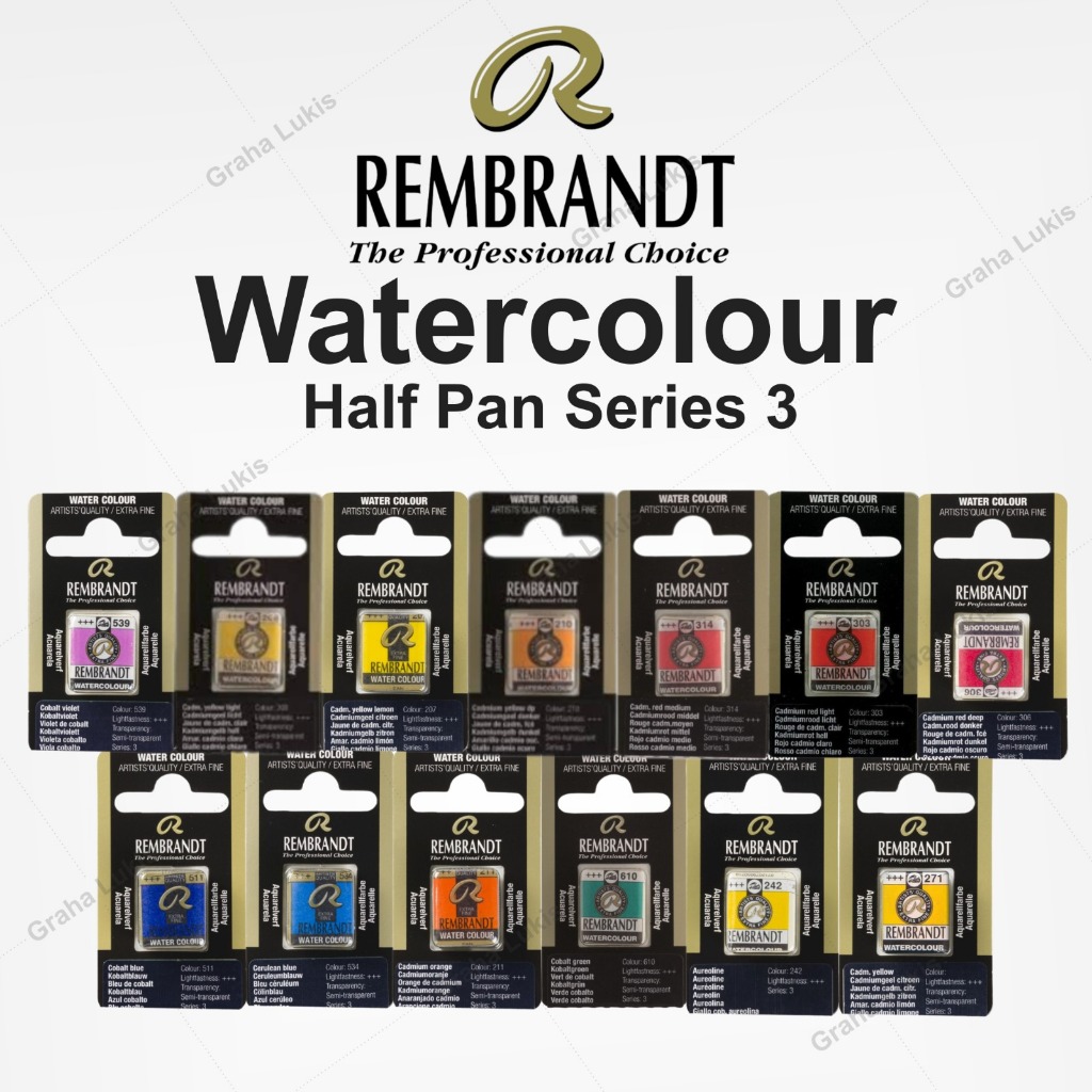 Jual Rembrandt Watercolour Half Pan - Series 3 | Shopee Indonesia