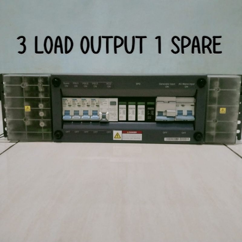 Jual ARRESTER & MCB PROTECTION RACKMOUNT 3U ( INPUT 1 PHASE ) | Shopee ...