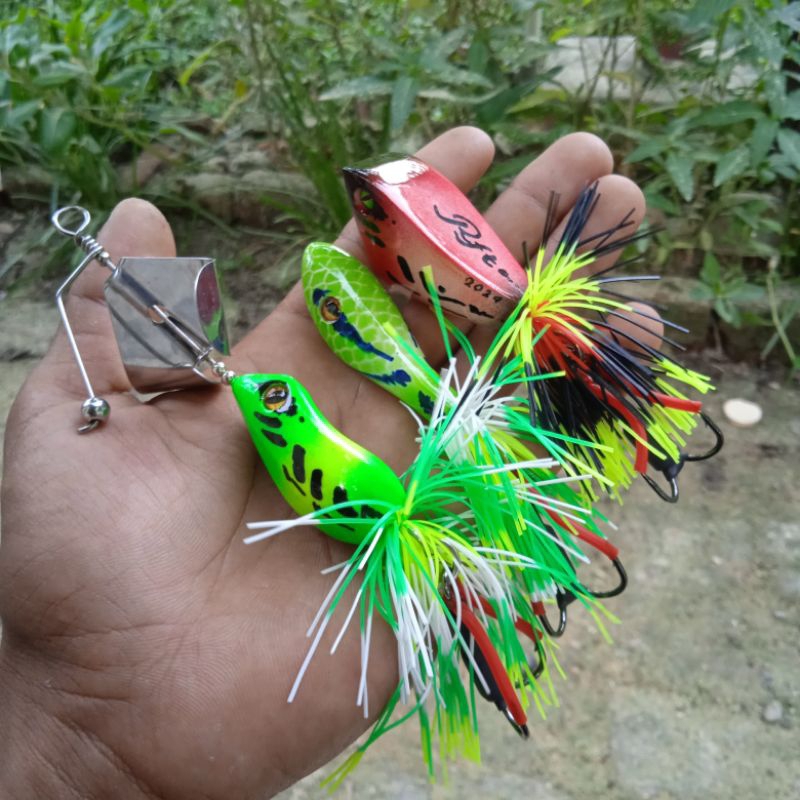Jual SLETER, JUMPFROG GEOL, JUMP FROG TRIANGLE, PAKET UMPAN CASTING ...