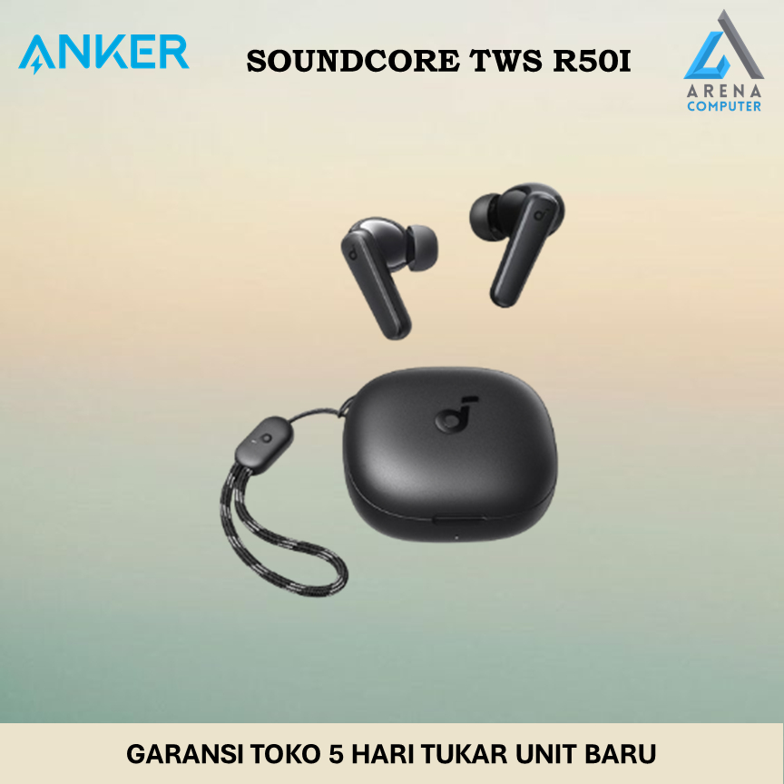 Jual TWS Anker Soundcore R50i Stick Earphone Wireless Bluetooth 5.3 ...