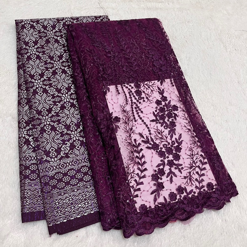 Jual set/Paket Kain Bridesmaid Tile payet & Songket | Shopee Indonesia