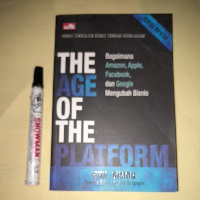 Jual Buku The Age Of The Platform Phil Simon | Shopee Indonesia