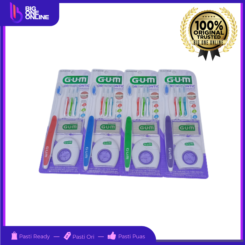 Jual Paket Lengkap Perawatan Gigi GUM Ortho, GUM Orthodontic KIT ...
