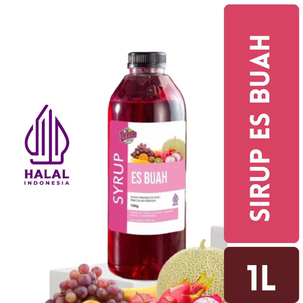 Jual Syrup Rose Sirup Bunga Mawar | Sirup Es Buah 1 Liter Bisa Untuk Syrup Es Campur, Es Teler ...