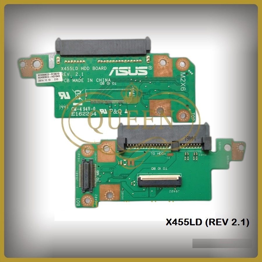 Jual IO HDD BOARD LAPTOP ASUS X455 X455LD (REV 2.1) ORIGINAL | Shopee ...