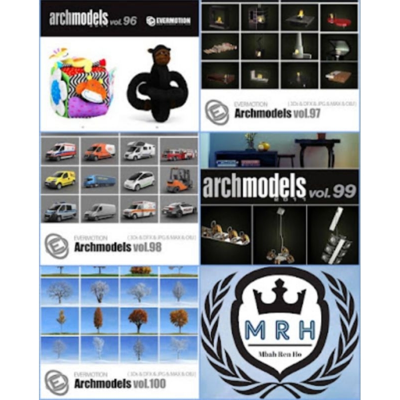 Jual EVERMOTION - ARCHMODELS VOLUME : 91-100 | Shopee Indonesia