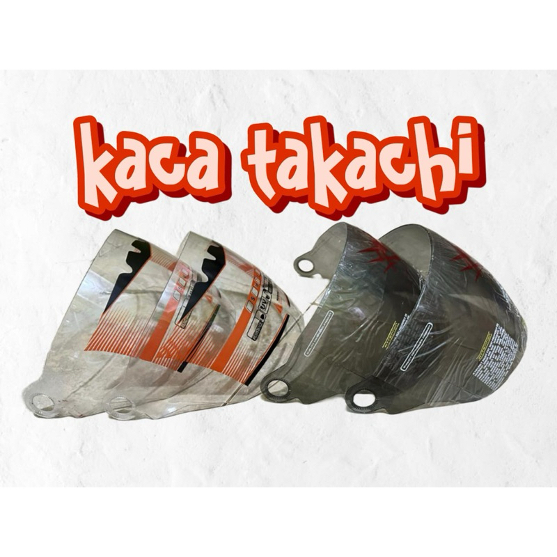 Jual kaca takachi helm dewasa | Shopee Indonesia