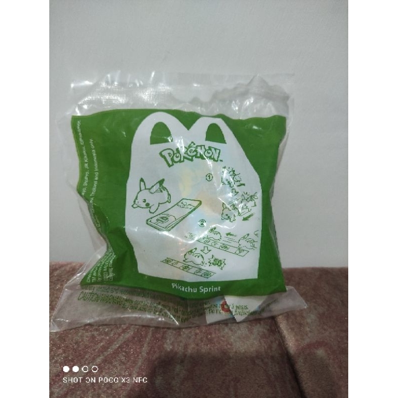 Jual Mainan Anak Hadiah Happy Meal Meals McD McDonald's Toy Pokemon (pikachu sprint) | Shopee ...