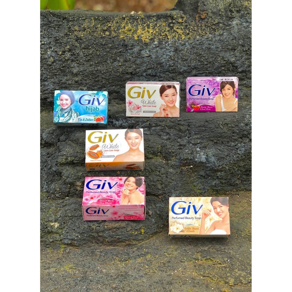 Jual Giv BIRU Sabun Mandi Batang Saffron & Niacinamide 72 gr wangi ...