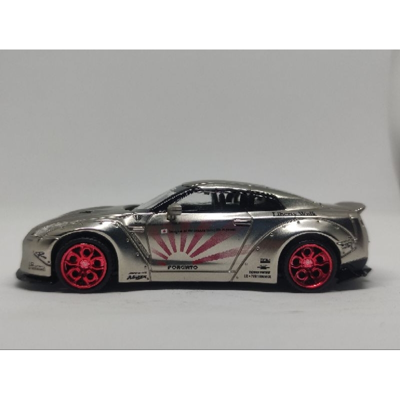 Jual Mini GT 49 Nissan GT-R R35 Satin Silver | Shopee Indonesia