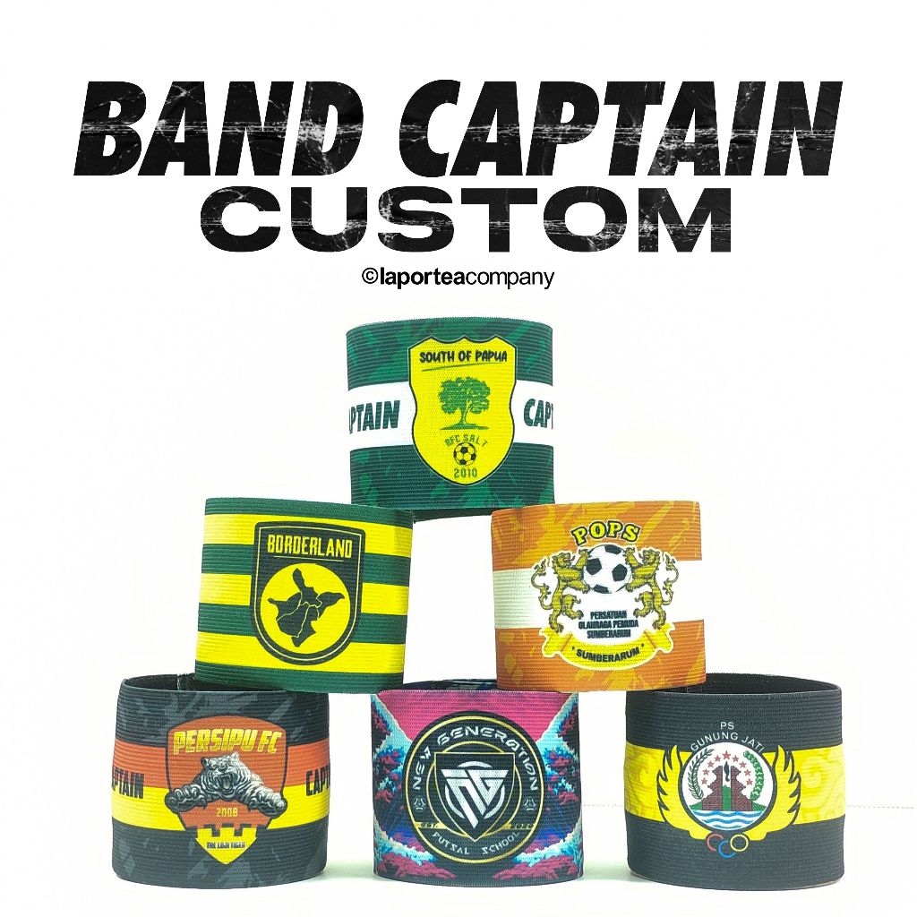 Jual CUSTOM BAND KAPTEN // CUSTOM BAND CAPTAIN | Shopee Indonesia