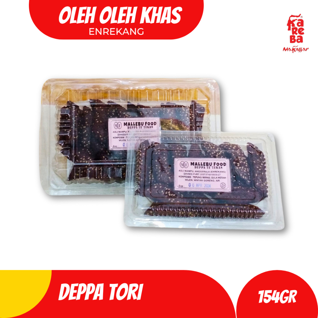 Jual Deppa torik/kue tetekan Khas Toraja 154 gr- Oleh Oleh Makassar ...