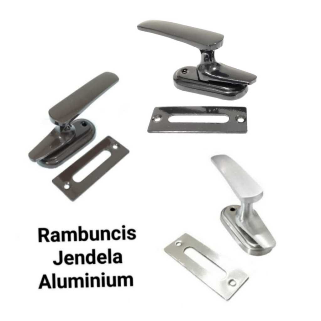 Jual Grendel Panolet Rambuncis Jendela Aluminium / Pengunci Jendela ...