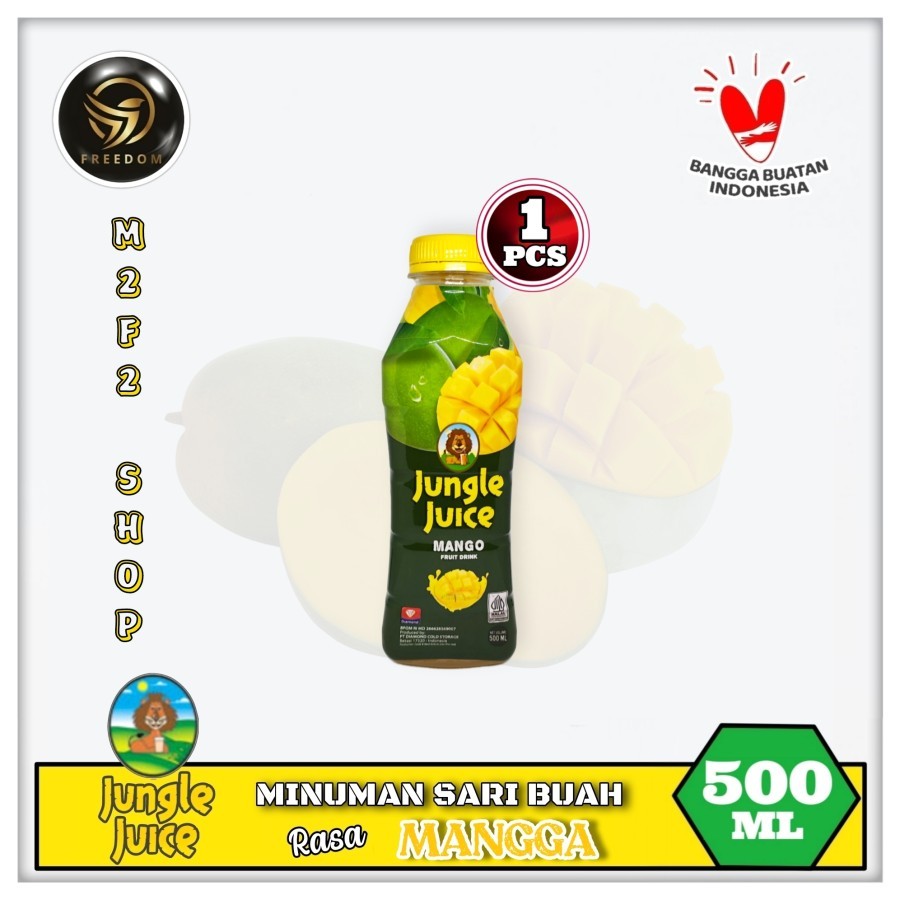Jual Diamond Jungle Juice Mango | Jus Mangga Botol Pet - 500 ml ...