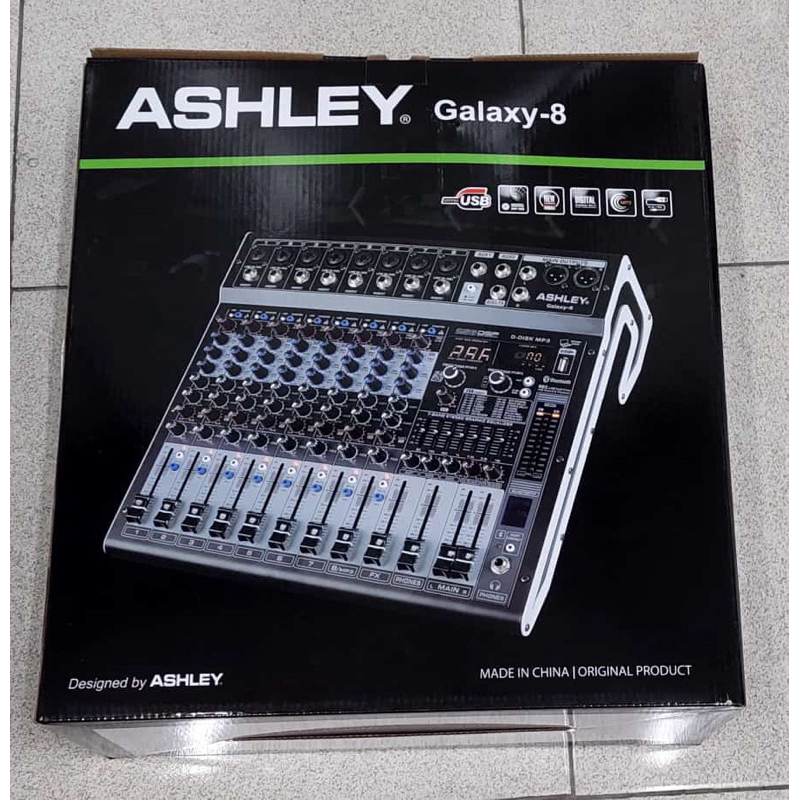 Jual Mixer Ashley 8 Channel Ashley Galaxy 8 Original | Shopee Indonesia