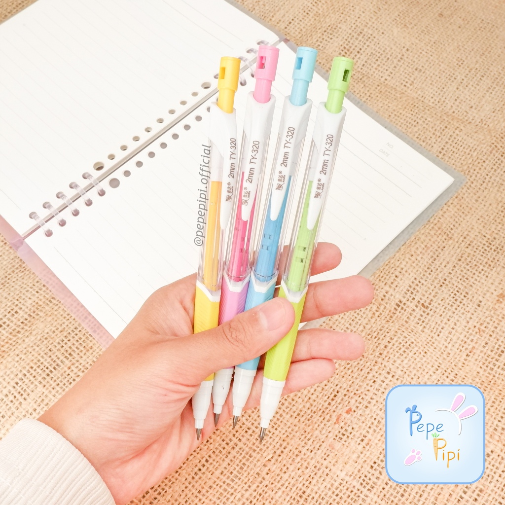 Jual Pensil Mekanik Jun Da TY-320 2mm Pensil Cetek Alat Tulis Sekolah ...