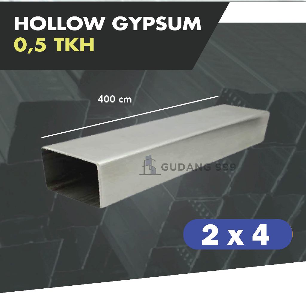 Jual HOLLOW 2x4 GALVALUM 0.5 ( TKH ) | Shopee Indonesia