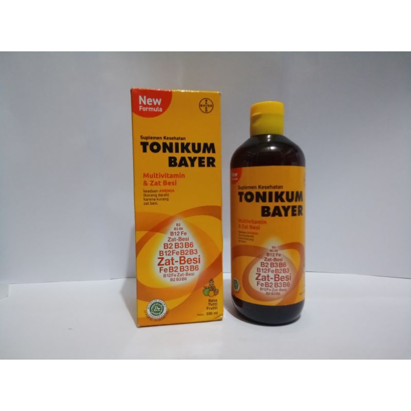 Jual Tonikum Bayer Multivitamin dan Zat Besi syrup | Shopee Indonesia