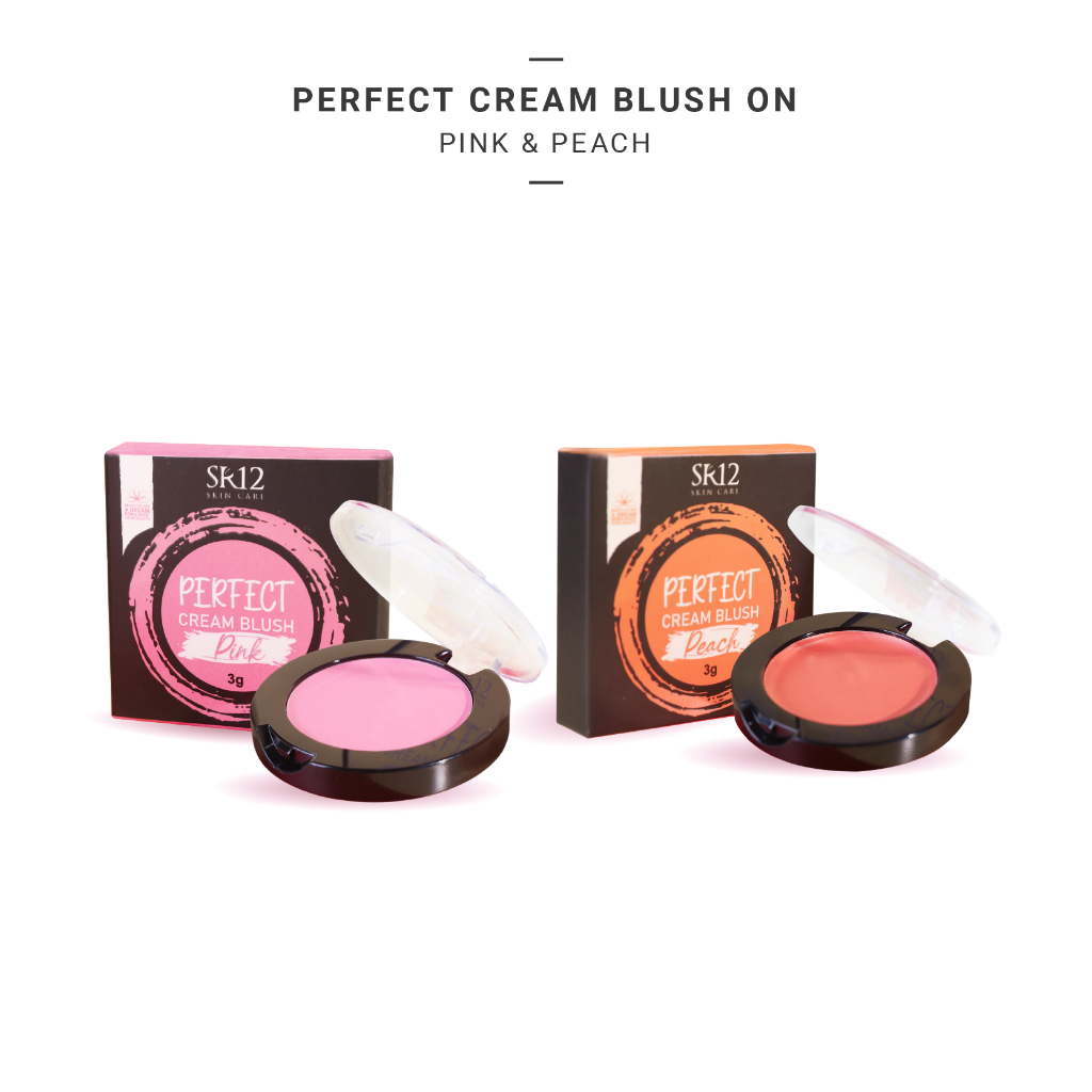 Jual SR12 Perfect Cream Blush | Blush On Yang Memberikan Tampilan Fresh ...