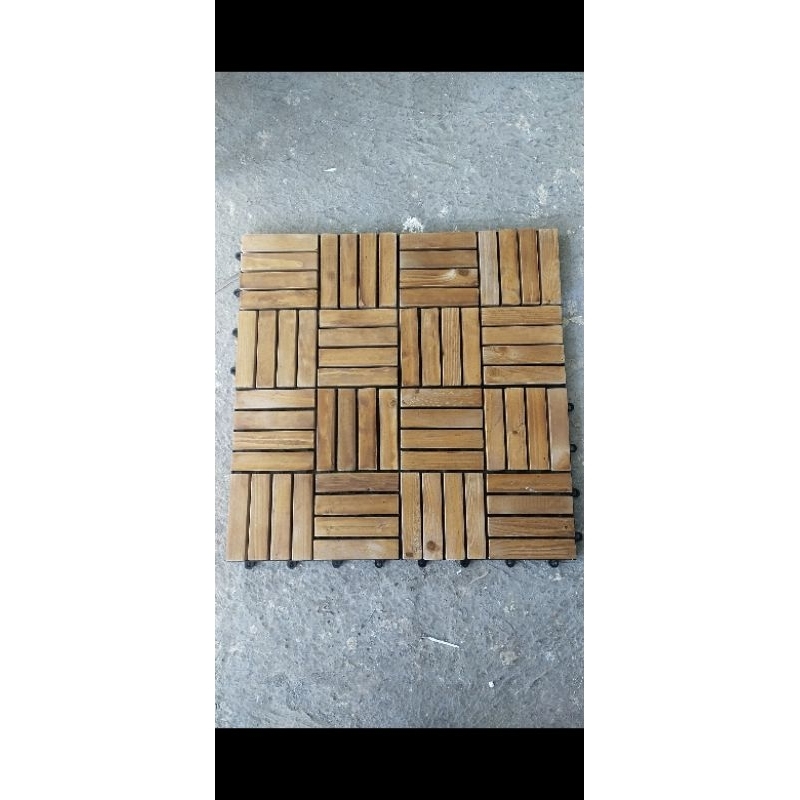 Jual Lantai / Ubin Kayu Jati Belanda | Shopee Indonesia