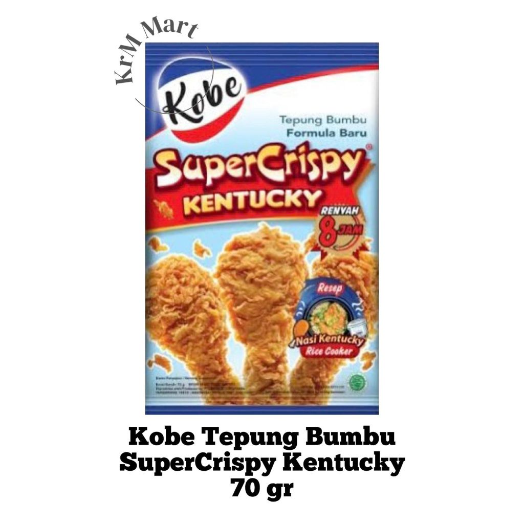 Jual Kobe Tepung Bumbu SuperCrispy Kentucky 70 gr super crispy krispi ...