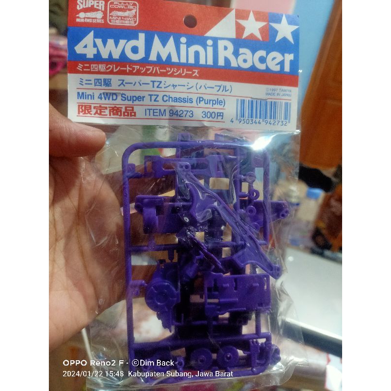 Jual Tamiya 94273 Chassis Super Tz Set ( Purple / Ungu ) | Shopee Indonesia