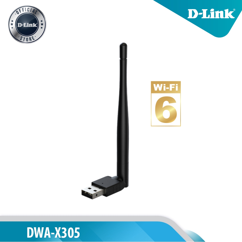 Jual D-Link DWA-X305 High-Gain Wi-Fi 6 USB Adapter | Shopee Indonesia