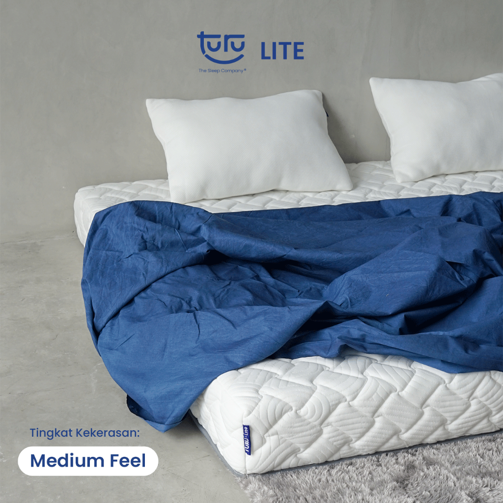 Jual Turu - Kasur Base Support Foam TURU LITE ukuran 180x200 (King Size) Free Bantal | Shopee ...