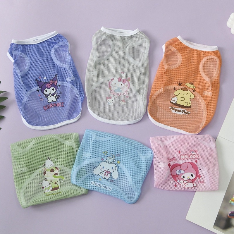 Jual Baju Kucing dan Baju Anjing Sanrio - Baju Model Kartun Lucu Warna ...
