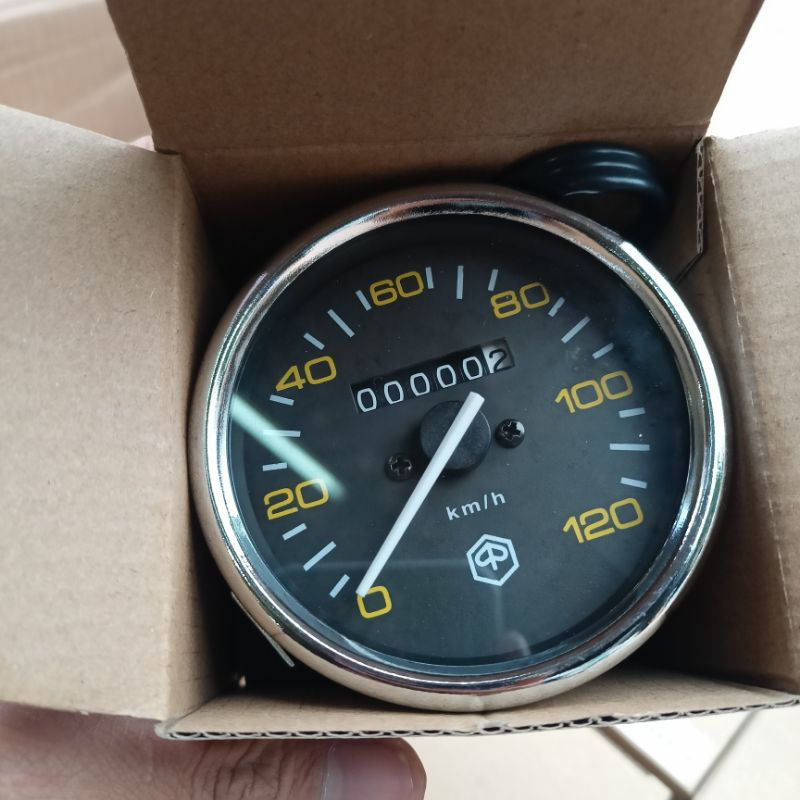 Jual Speedometer kilometer vespa px ps import taiwan | Shopee Indonesia