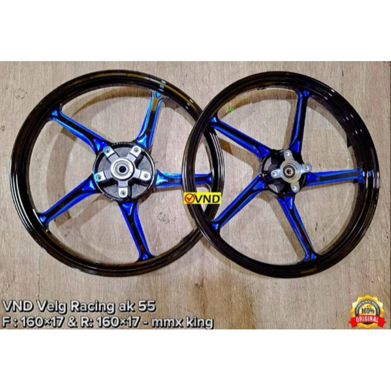Jual VELG VND AK 55 RING 17 2 TONE MX KING JUPITER MX KING | Shopee ...