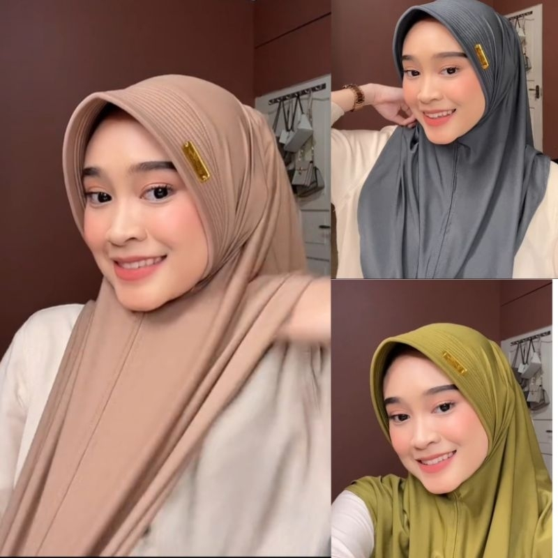 Jual 𝐖𝐢𝐧𝐬𝐜𝐚𝐫𝐯𝐞𝐬 Jilbab Instan Kerudung Bergo Hamidah Hijab Sport Kaos Jersey M Label Akrilik ...
