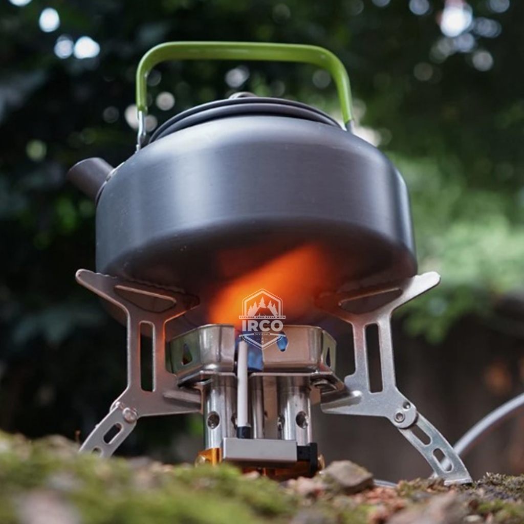 Jual IRCO Paket Kompor Lipat Camping Ultralight 3 Tungku Perapian dan ...