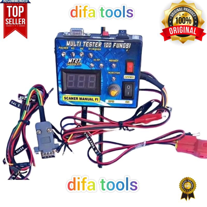 Jual Multi Tester 100 Fungsi Alat Cek Sensor Kelistrikan Motor Injeksi Ni Shopee Indonesia