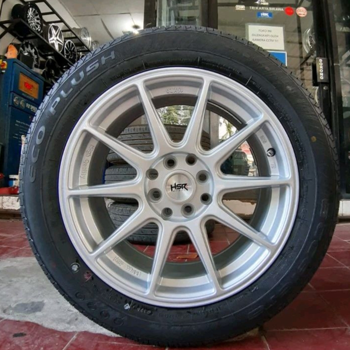 Jual Paket Velg dan Ban R16 Honda Brio, Calya Sigra, Vios, Agya, Sirion HSR Shinjuku + ban ...