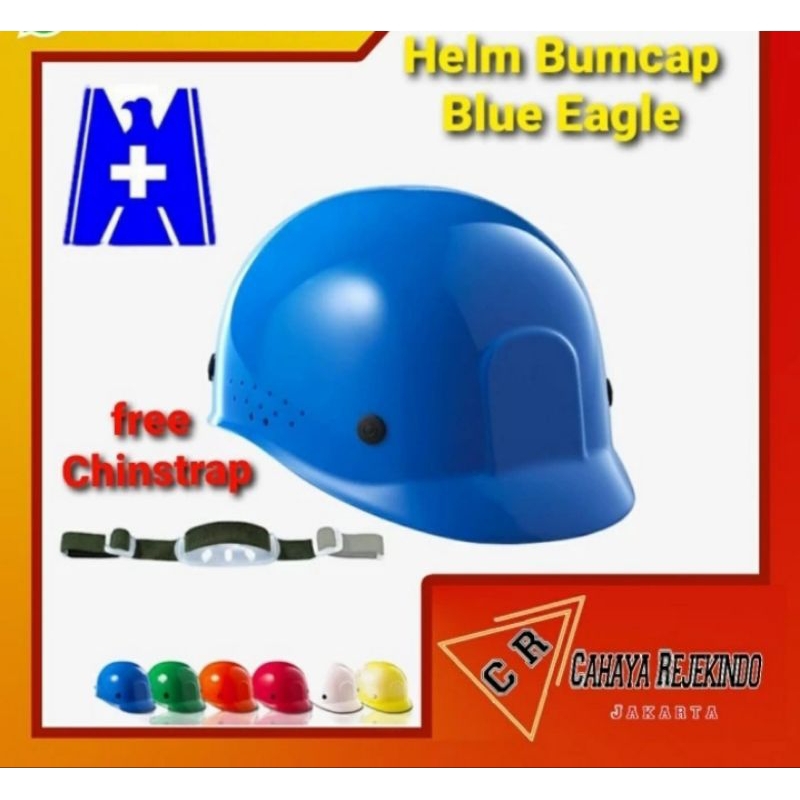 Jual Helm Safety Bump Cap Blue Eagle BP65 (Tnp Tali Dagu) | Shopee ...