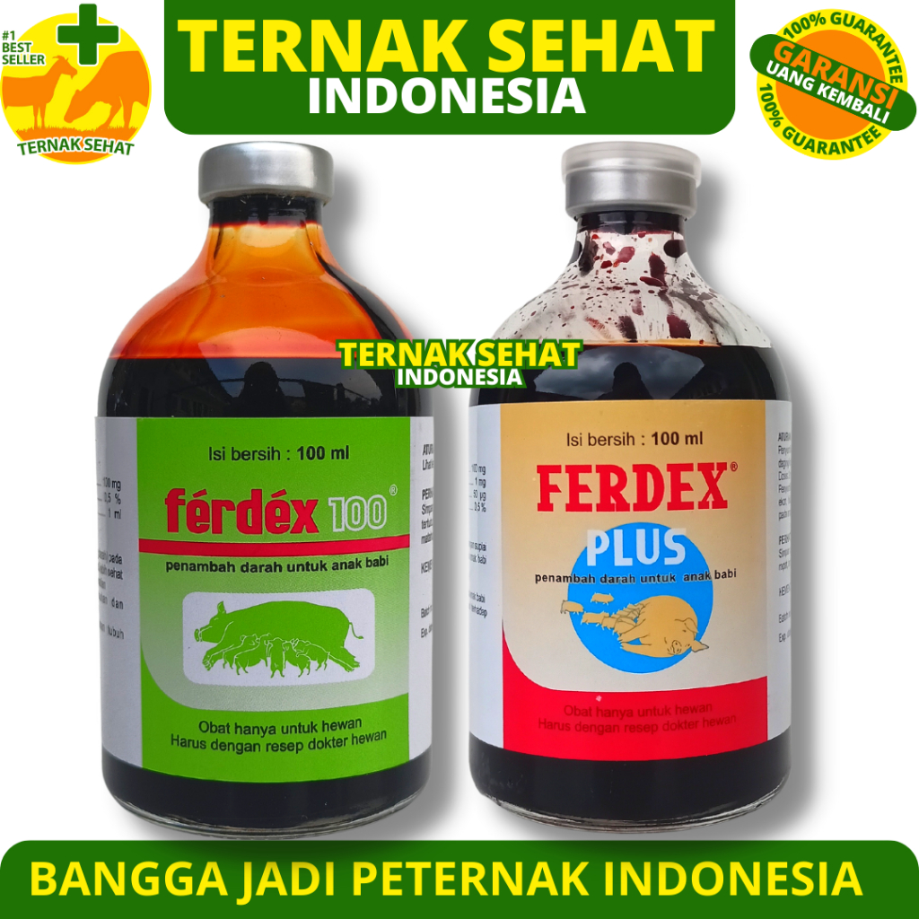 Jual FERDEX PLUS 100 ml FERDEX 100 ml - Penambah Darah Anak Babi Zat ...