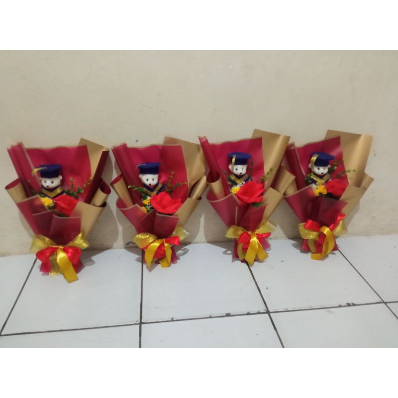 Jual bucket wisuda mini/buket wisuda | Shopee Indonesia